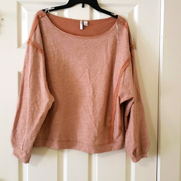Cato | Tops | Hi Fall Cato Faded Orange Brown Ripped Top | Poshmark